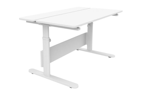 Flexa Evo Study Desk – tilted desktop - White, children's room ...